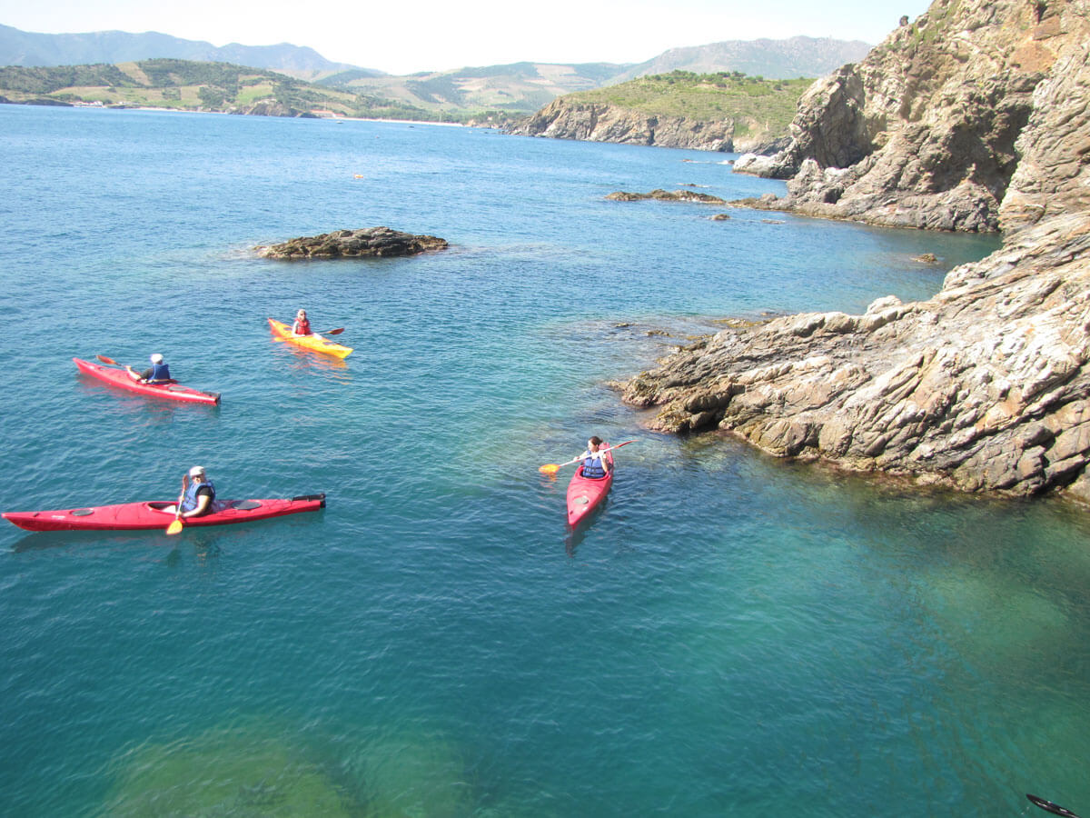 Kayak de mer Perpignan Argeles 66 - Catalunyaventure.com